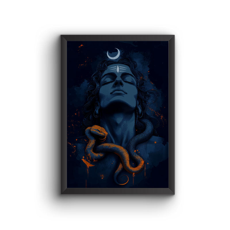 Lord Shiva Modern Art